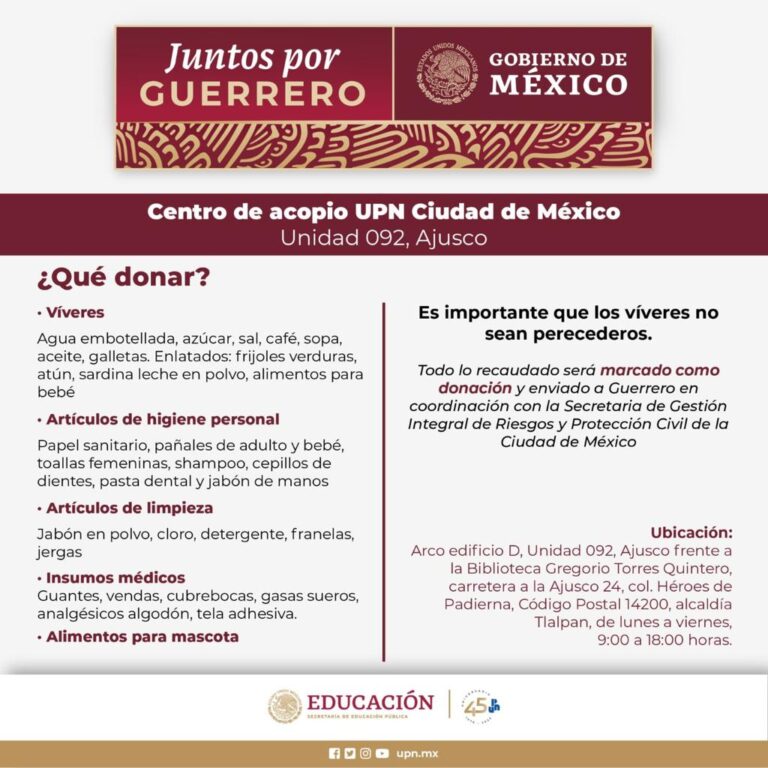 Unidad UPN 099 CDMX, Poniente – Otro sitio realizado con WordPress