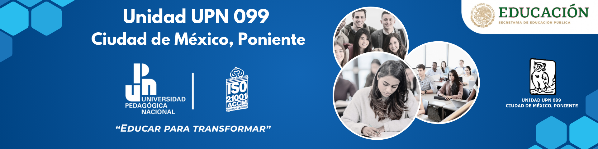 Unidad UPN 099 CDMX, Poniente – Otro sitio realizado con WordPress